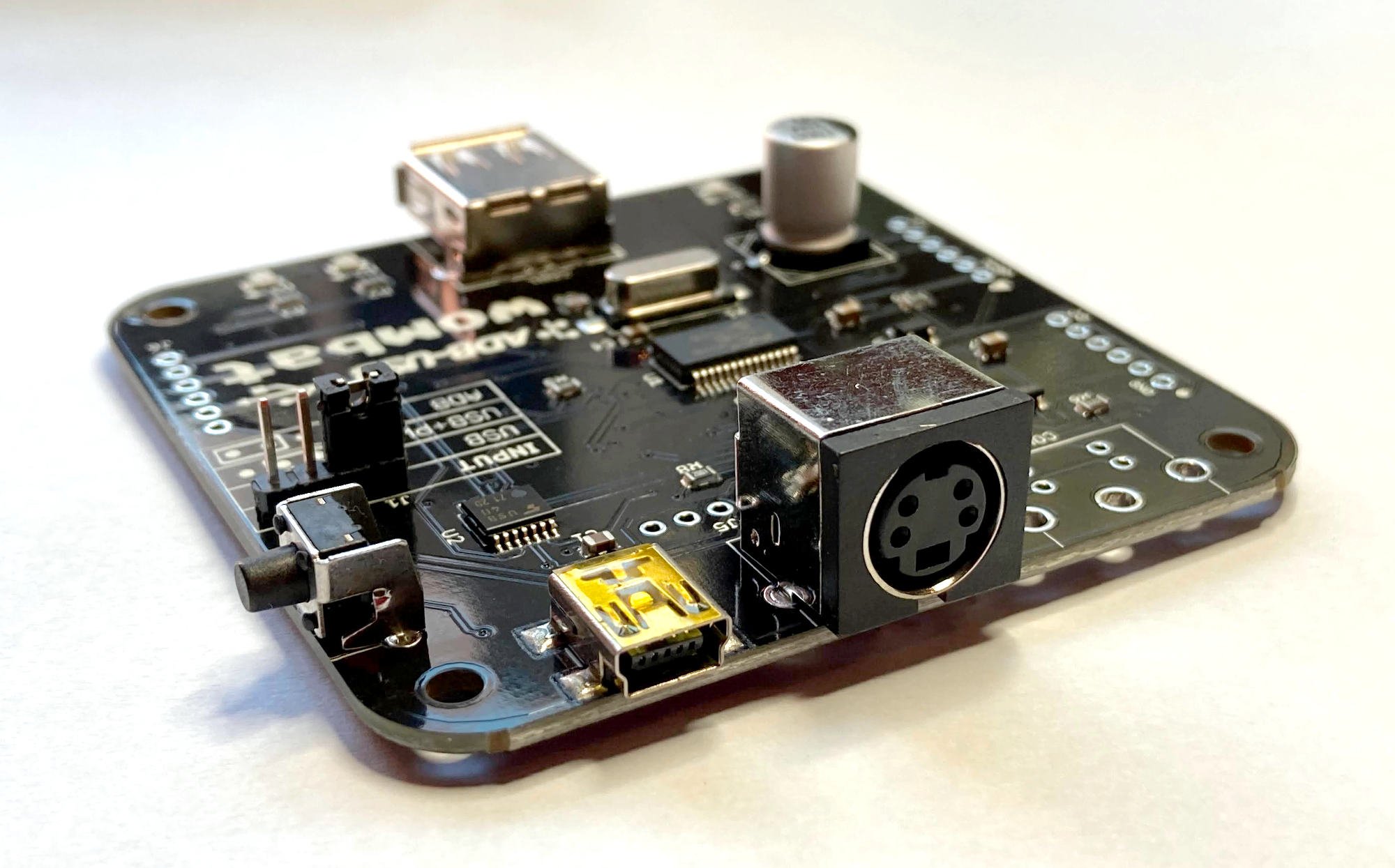 ADB-USB Wombat Input Converter – Big Mess o' Wires